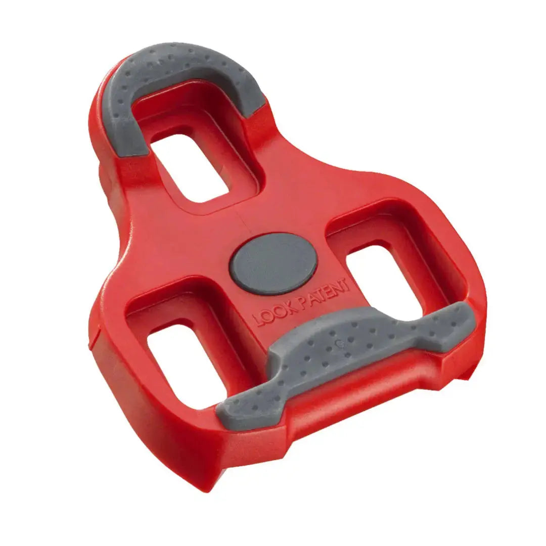 Look KEO GRIP Cleat - 9 Degree Float, Red - Dialed Cycling Lab