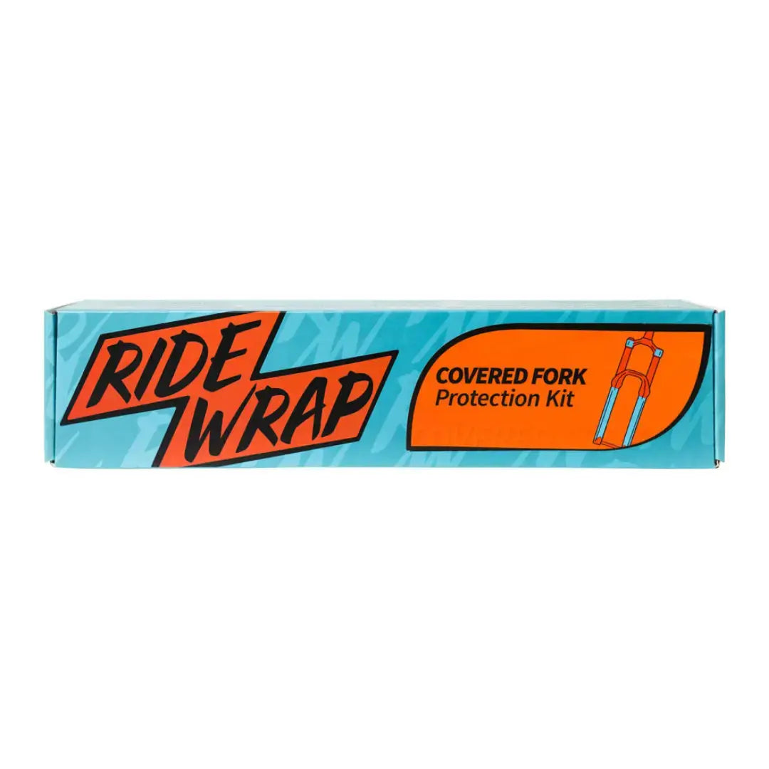 RideWrap Covered MTB Fork Protection Kit - Matte - Dialed Cycling Lab