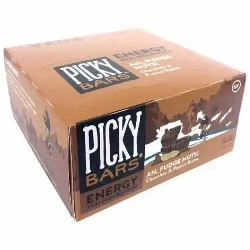 Picky Bars Ah, Fudge Nuts! | Chocolate Energy Bar Box of 10 – Dialed ...